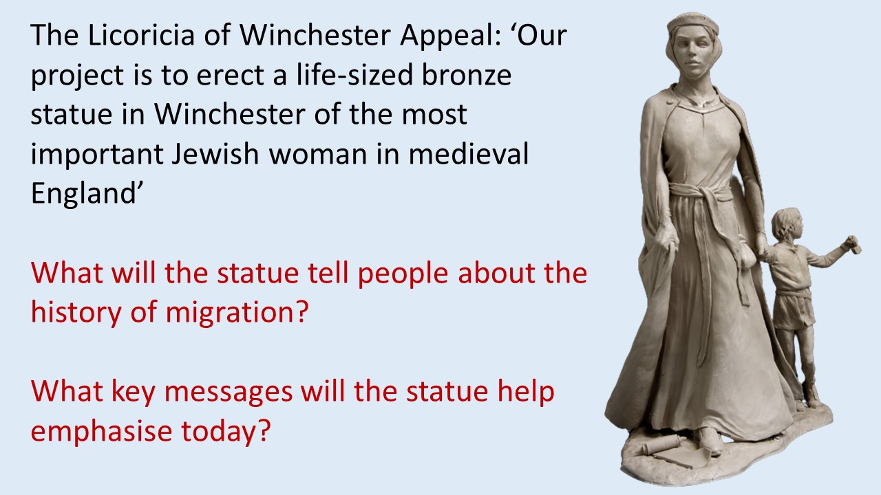 Lessons for Primary and Secondary Schools | Licoricia of Winchester